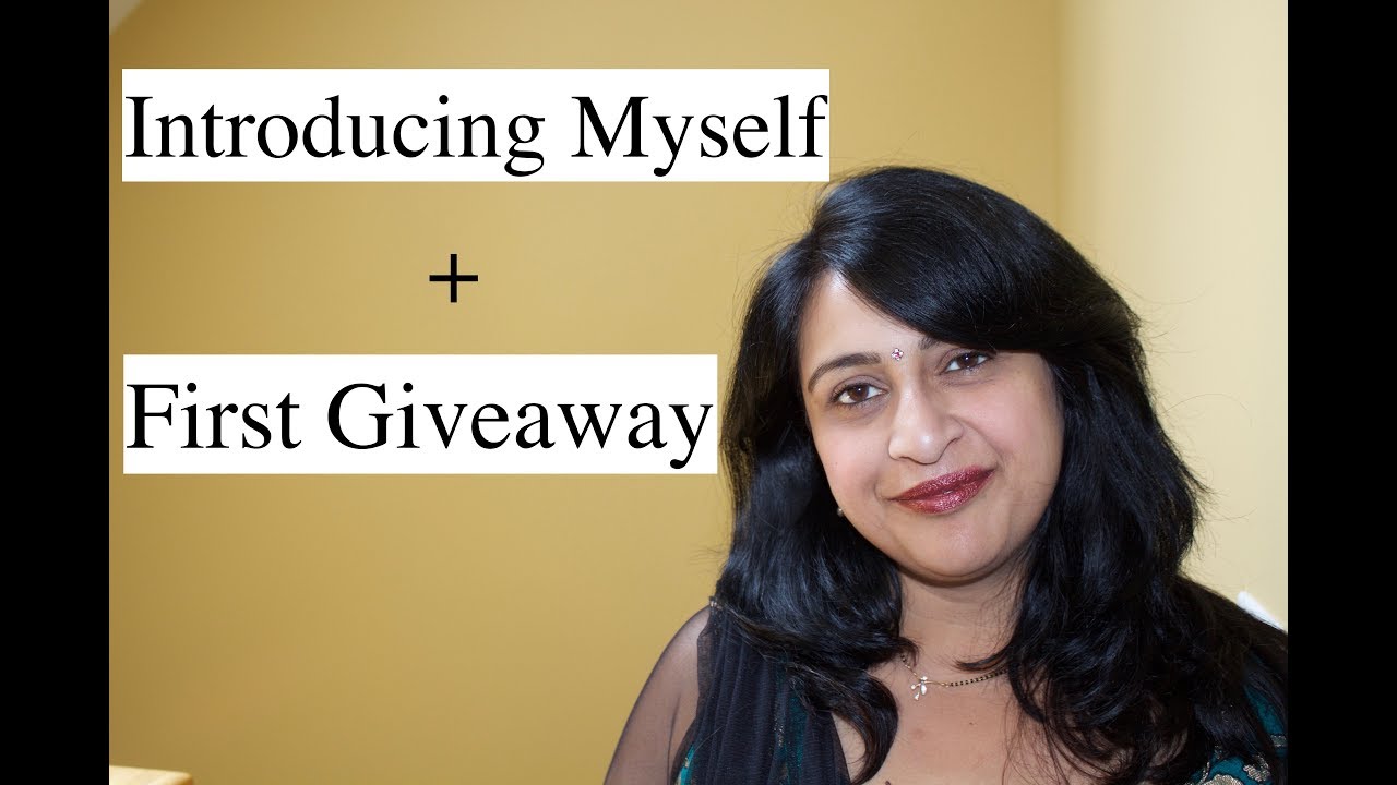 My Introduction Video | Who Am I + First Channel Giveaway ( Closed ...