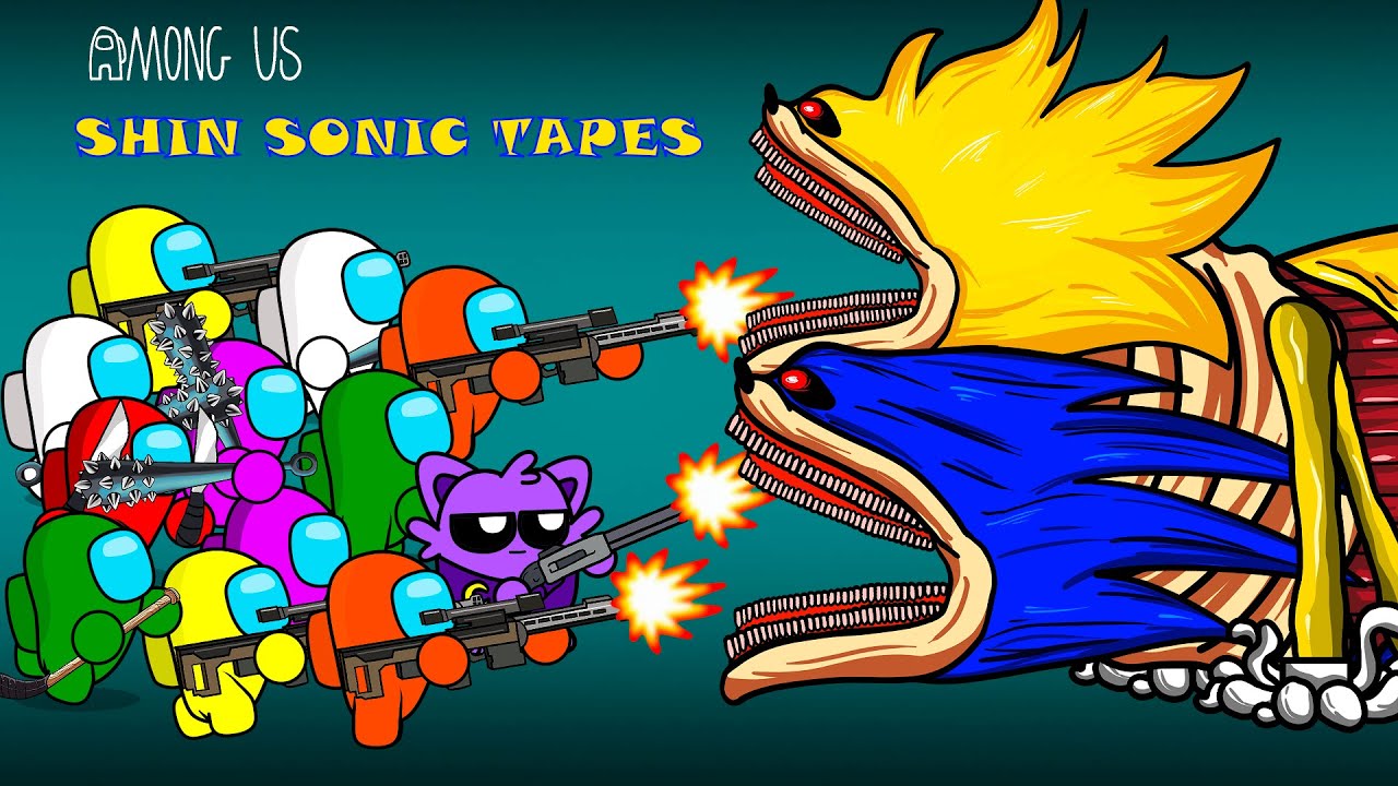 Among Us VS SHIN SONIC TAPES Monster | 어몽어스 ANIMATION - YouTube