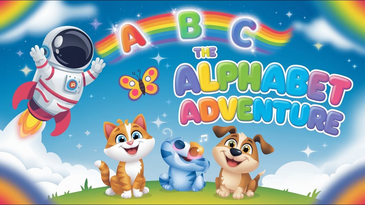 The Alphabet Adventure 🚀| Fun ABC Song for Kids | Learn Letters with ...