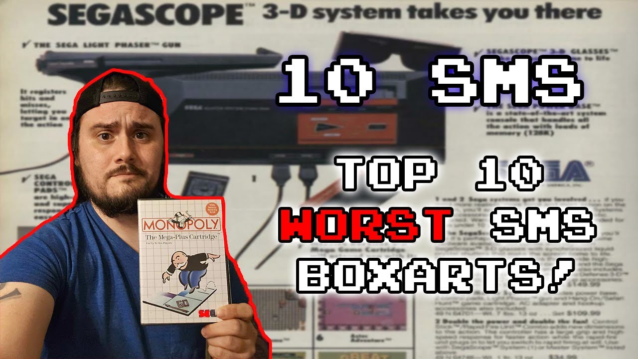 Top 10 Worst Sega Master System Box Arts - YouTube