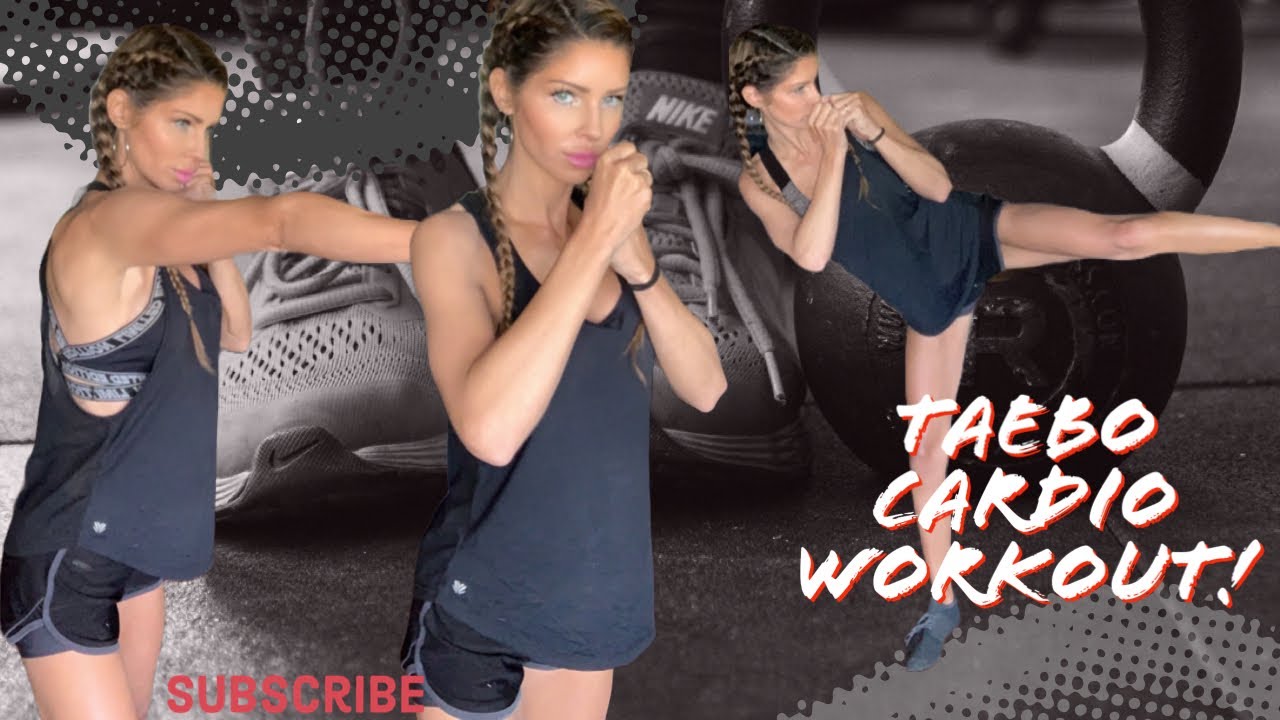 HIIT Taebo FULLBODY workout! Energetic cardio workout that melts your ...