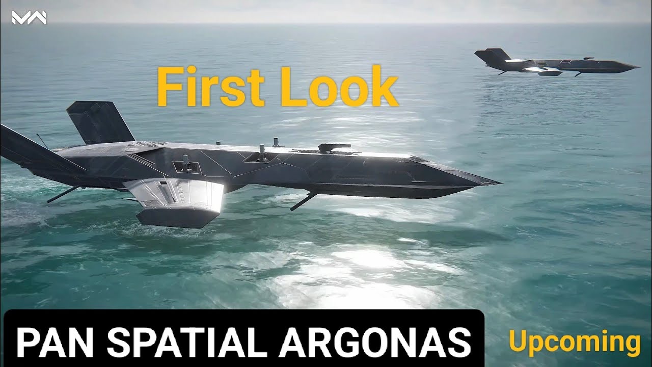 Modern Warships Pan Spatial Argonas - first look of this ship - YouTube