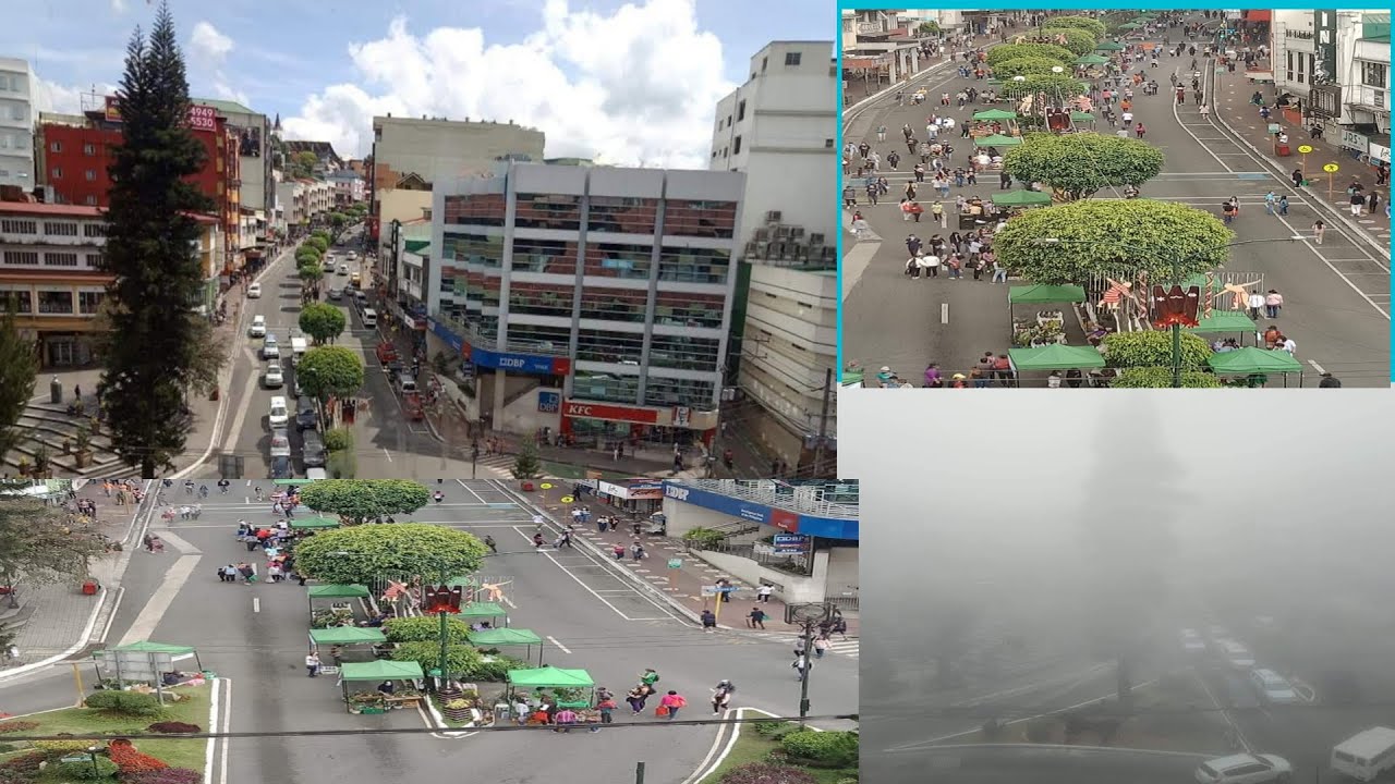 Aerial view of Malcolm square and Session road - YouTube