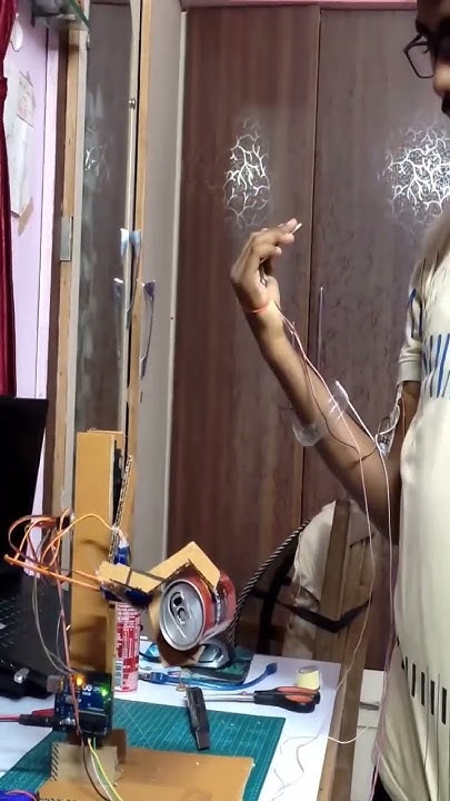 Exoskeleton Arm Using #arduino #engineering - YouTube