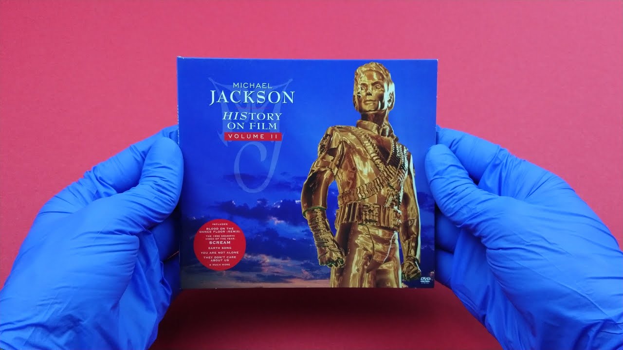 Michael Jackson - HIStory On Film Volume II DVD (Digipack) 2003 4K | MJ ...