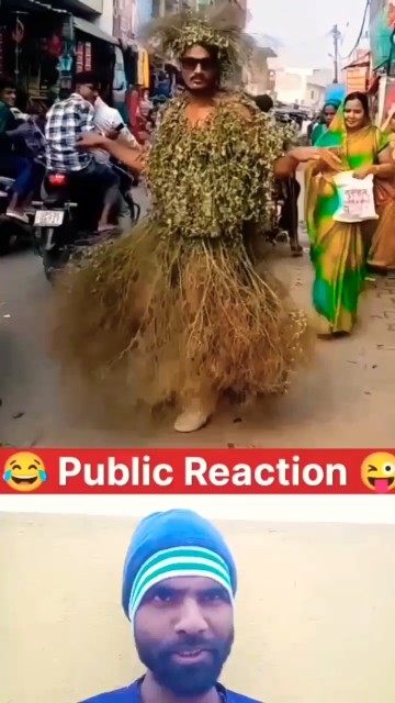 Public Reaction 😜😂 #publicreaction #reaction #funny #short #video # ...