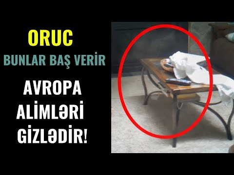 Orucun Möcüzəvi SİRRİ ORTAYA ÇIXDI - Avropa alimləri şokdadır!