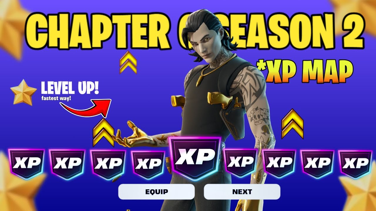 *UNLOCK OUTLAW MIDAS* BEST XP MAP TO LEVEL AND GET IN CHAPTER 6 SEASON ...