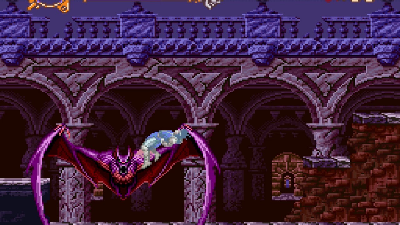 Castlevania: Dracula X Boss # 2: The Giant Bat - YouTube