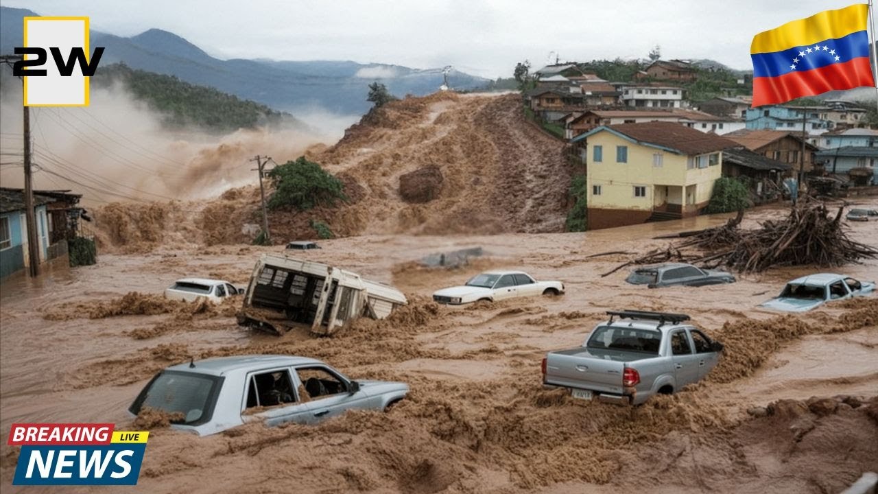 Flood in Mérida, Venezuela! 4 Provinces Drowned, 5 Bridges Down ...