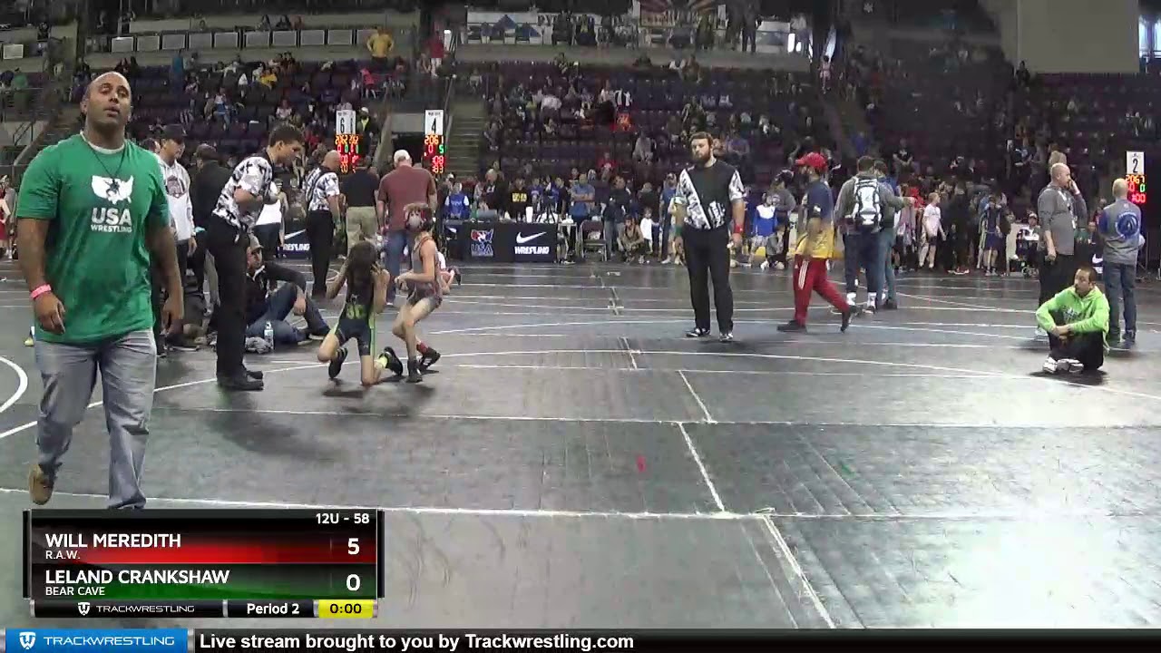 12U 58 Leland Crankshaw Bear Cave Vs Will Meredith R.A.W. - YouTube