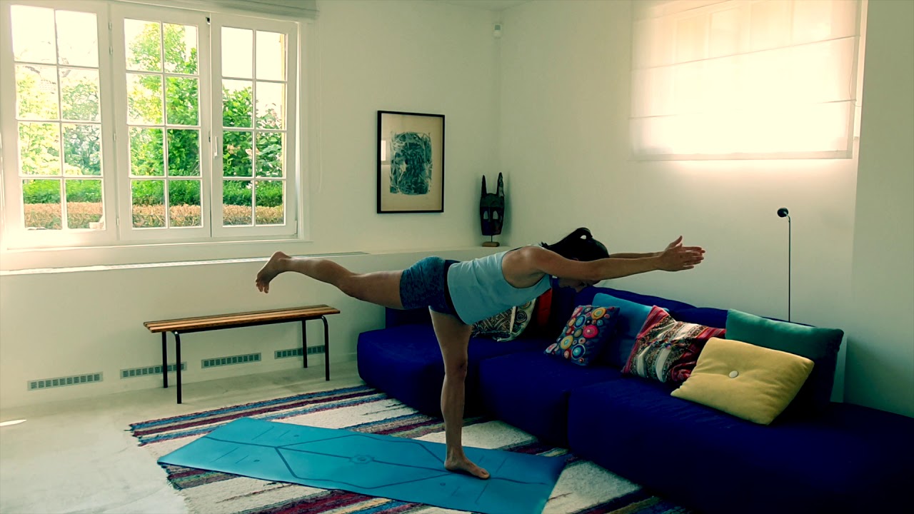 Marie Workout - Yoga Flow - Warriors and Chest opening for strength and ...