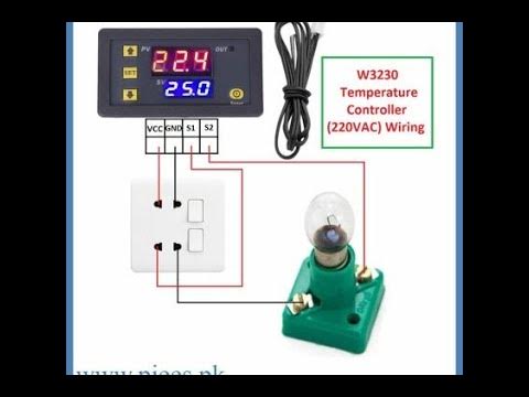W3230 Temperature Controller Review,Wiring,Settings - YouTube