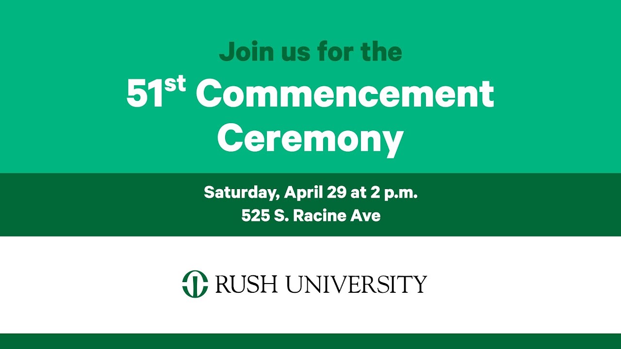 RUSH University Commencement 2023 - YouTube