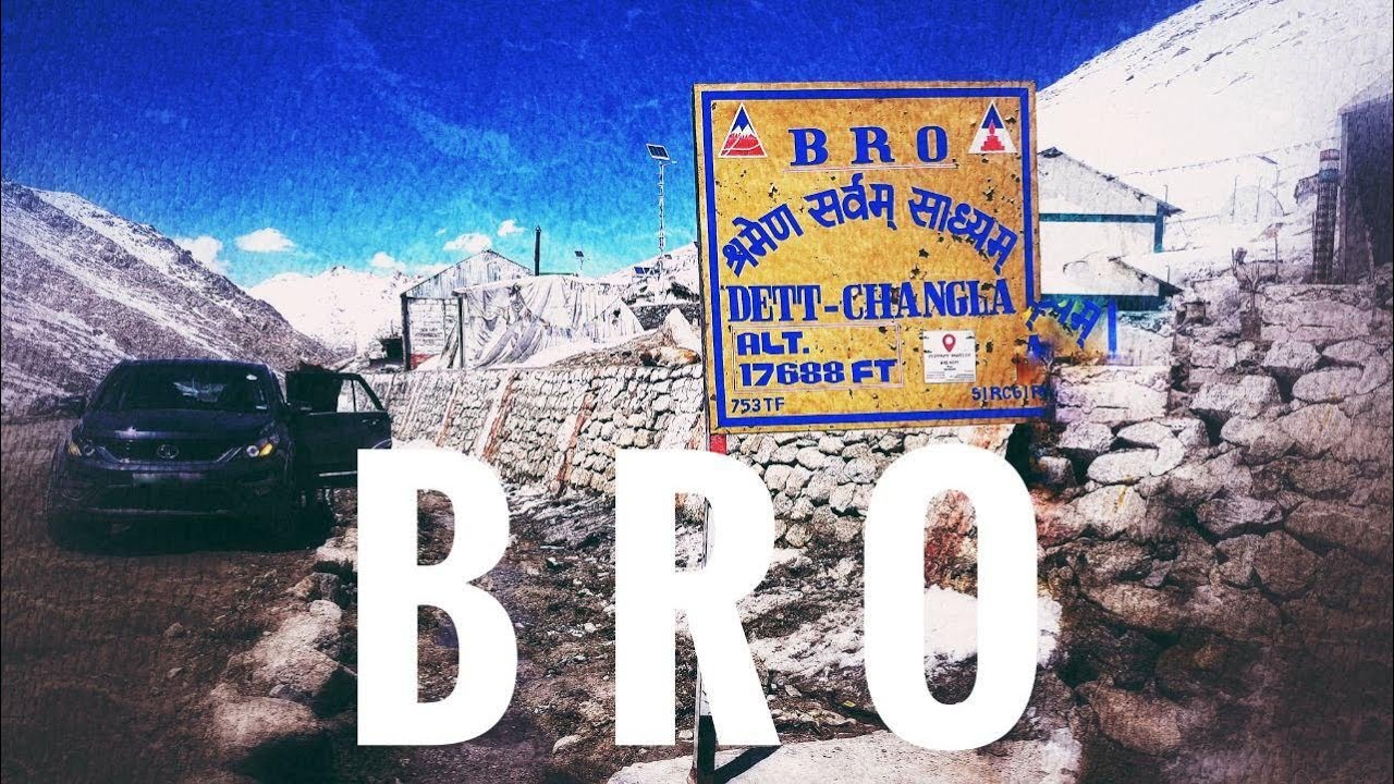 DEDICATED TO BRO | BORDER ROADS ORGANISATION - YouTube