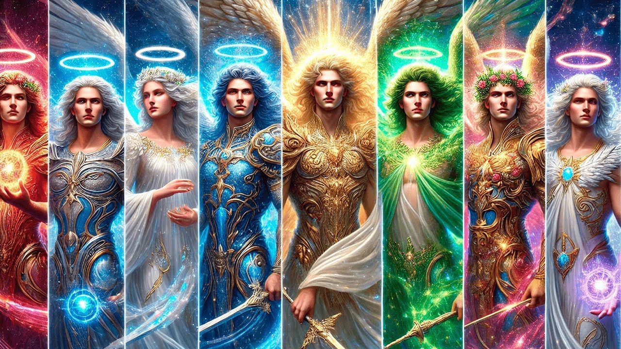LOS 7 ANGELES MAS PODEROSOS DE DIOS - YouTube