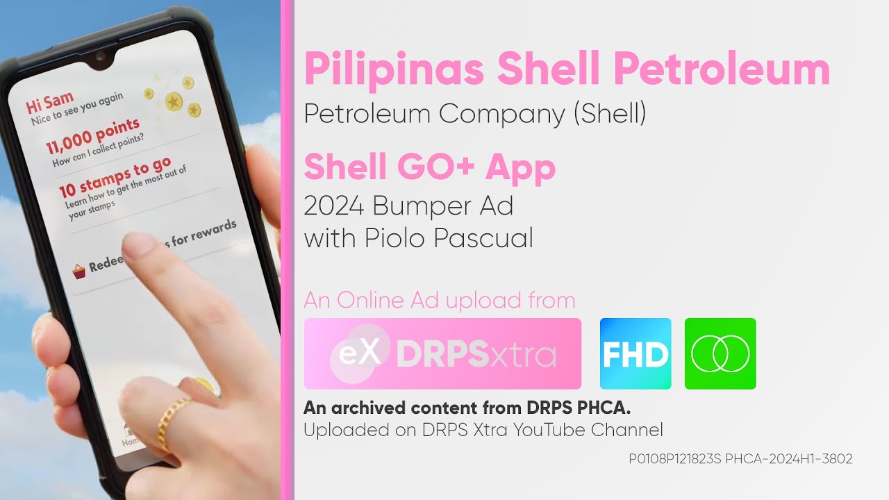 Shell GO+ App Bumper Ad 2024 with Piolo Pascual (Philippines) [HD/ST ...
