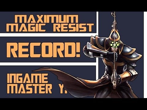 Maximum Magic Resist - League of Legends World Record 2013 - YouTube