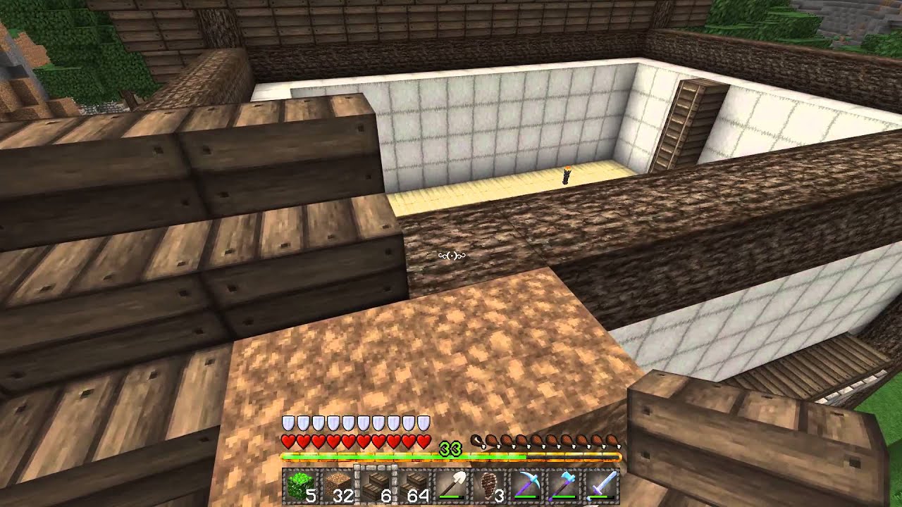 Minecraft #136 - Holz Für Das Dach - Let's Play Minecraft [Deutsch ...