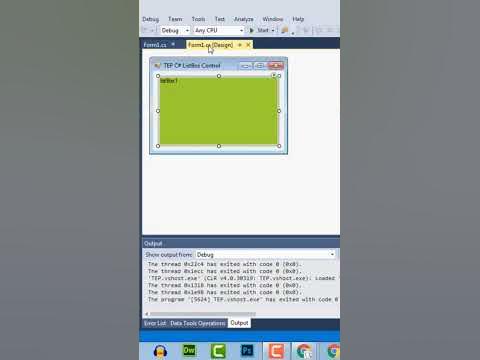 051 - E - Change C# ListBox ForeGround Color - YouTube