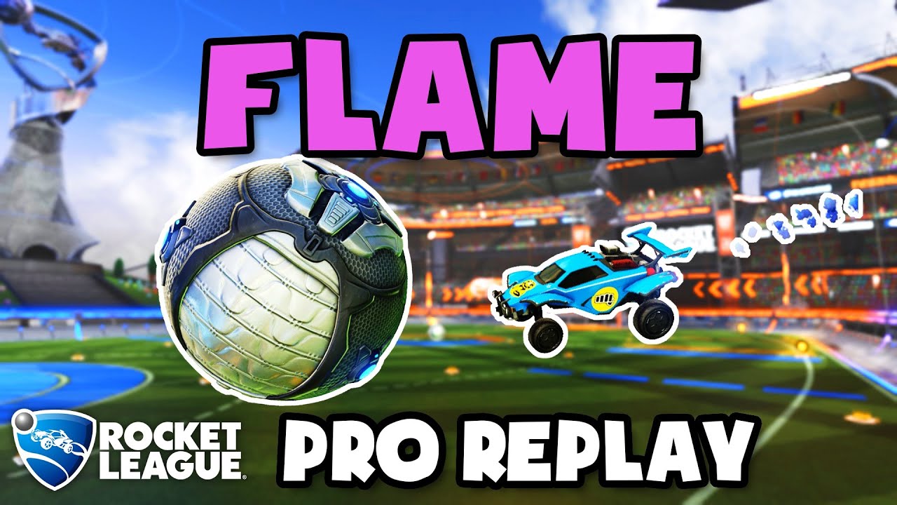 FlamE Pro Ranked 2v2 POV #118 - Rocket League Replays - YouTube