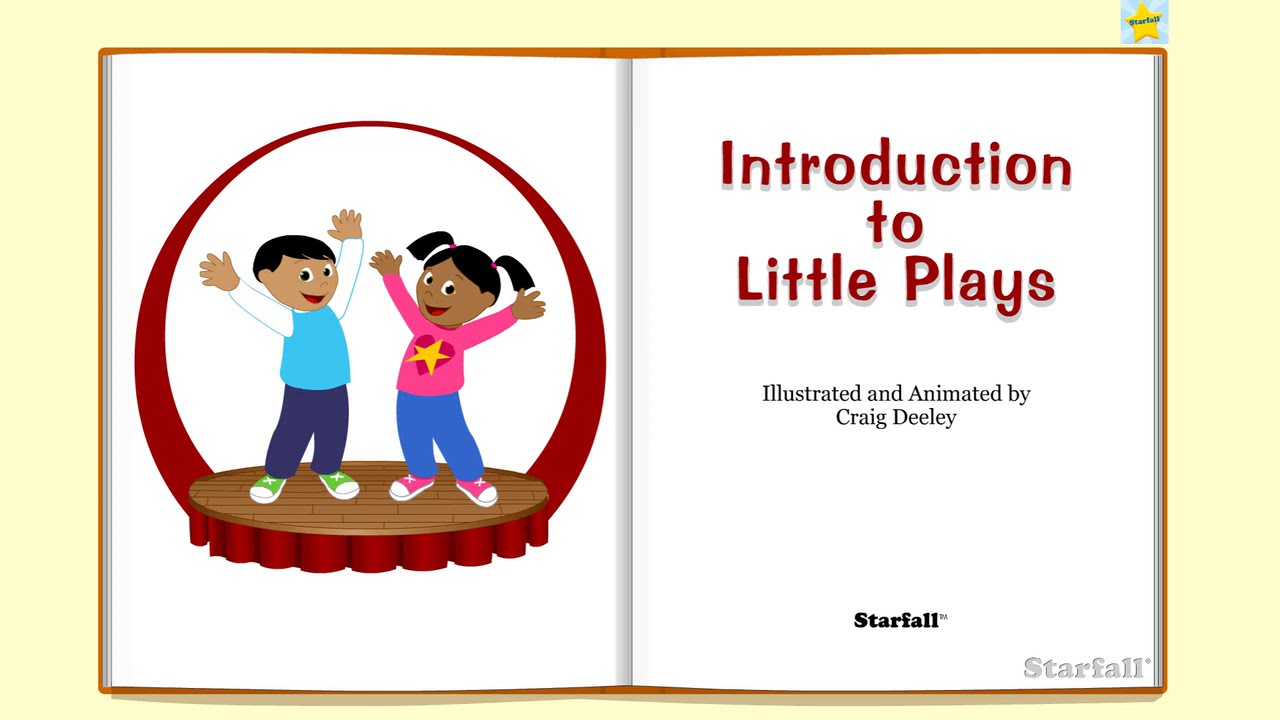 Starfall.com - Introduction to Little Plays (HD Version) - YouTube