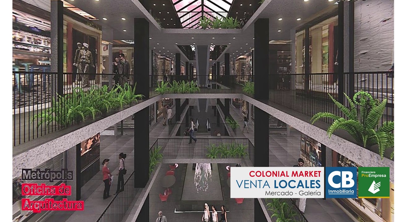 VENTA DE LOCALES COMERCIALES EN EL EXCLUSIVO PROYECTO COLONIAL MARKET ...