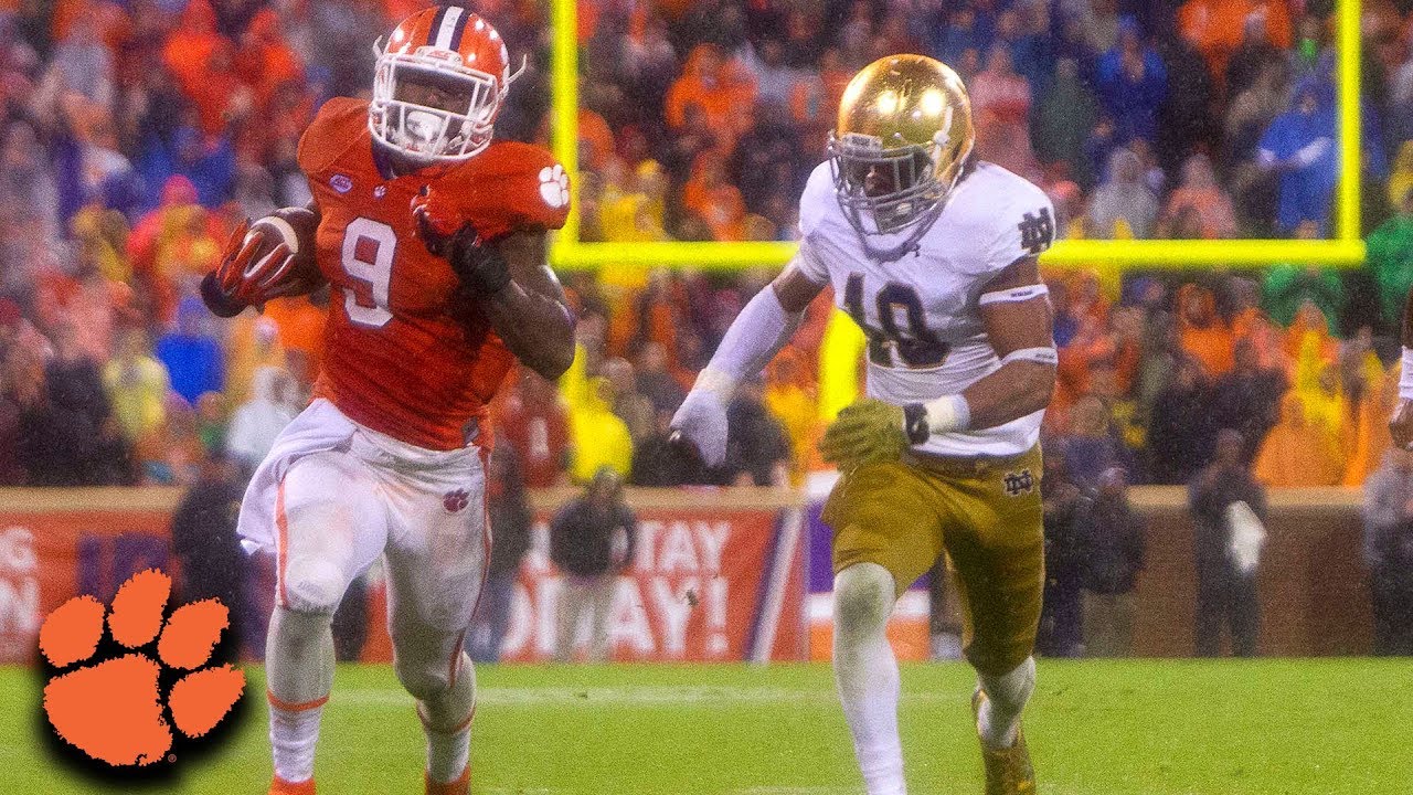 No. 12 Clemson Knocks Off No. 6 Notre Dame In 2015 Thriller - YouTube