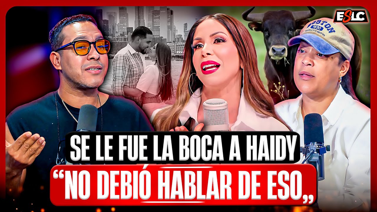 RICHARD Y KENNY SE LA CANTAN A HAIDY CRUZ POR HABLAR DE MÁS EN SIN ...