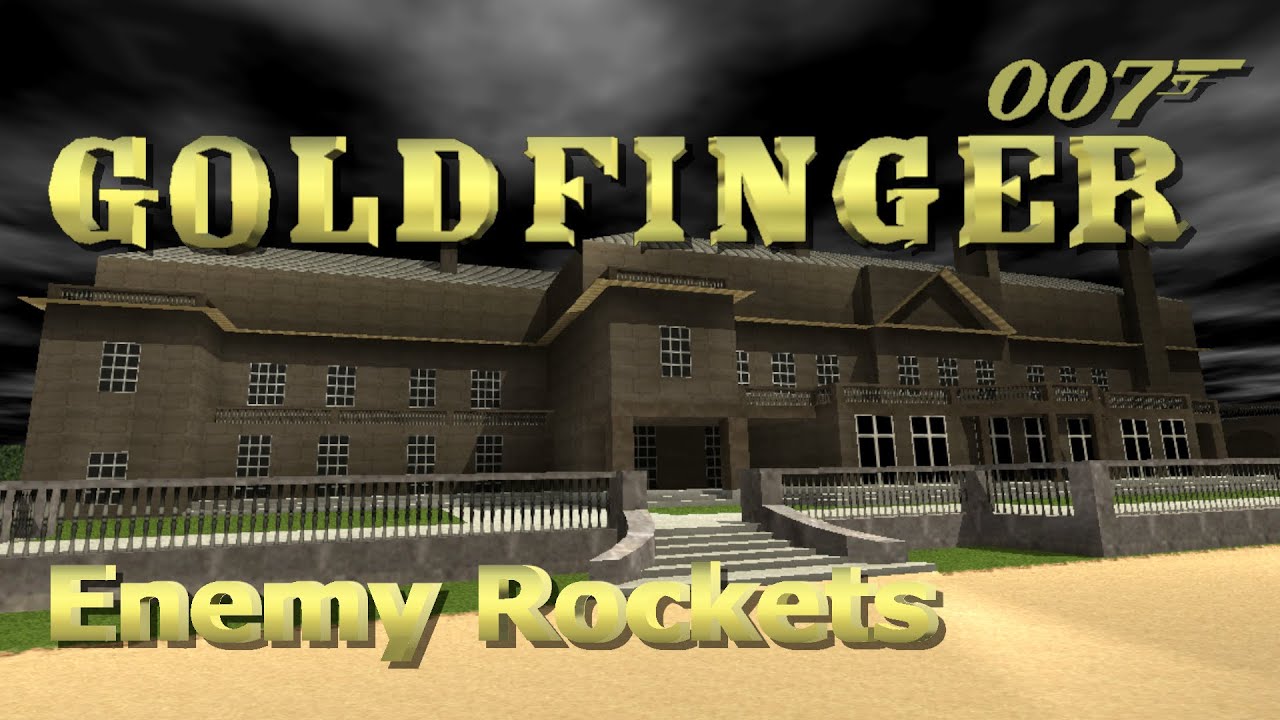 Goldfinger 64 - Island - 00 Agent [Enemy Rockets] [Real N64 Footage ...