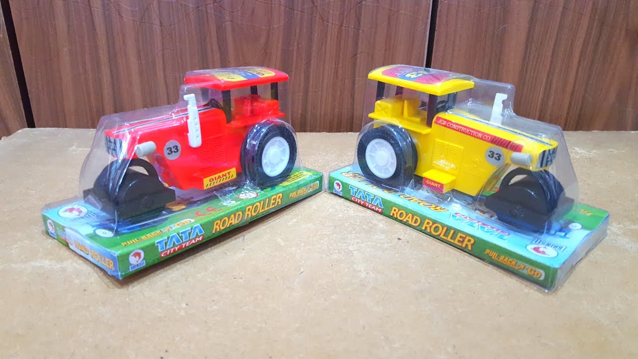 Unboxing, Review, testing of shinsei toys road roller toy car for kids ...