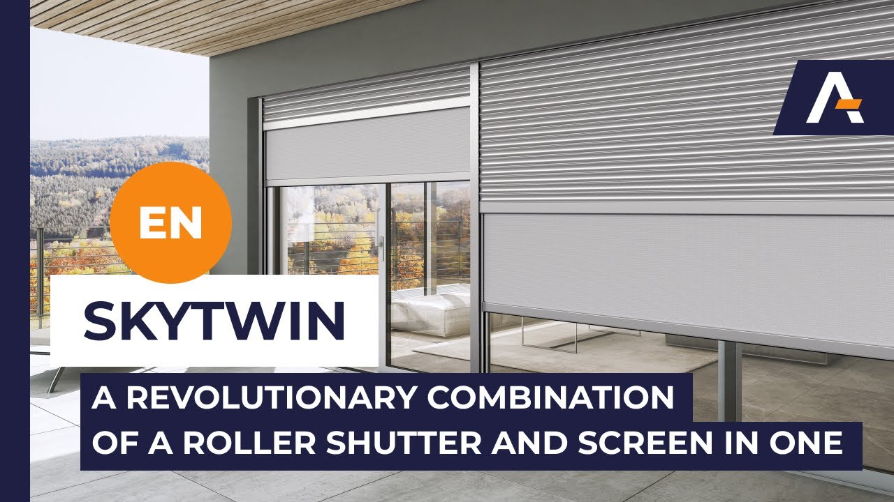 SkyTwin - a revolutionary combination of a roller shutter and screen in ...