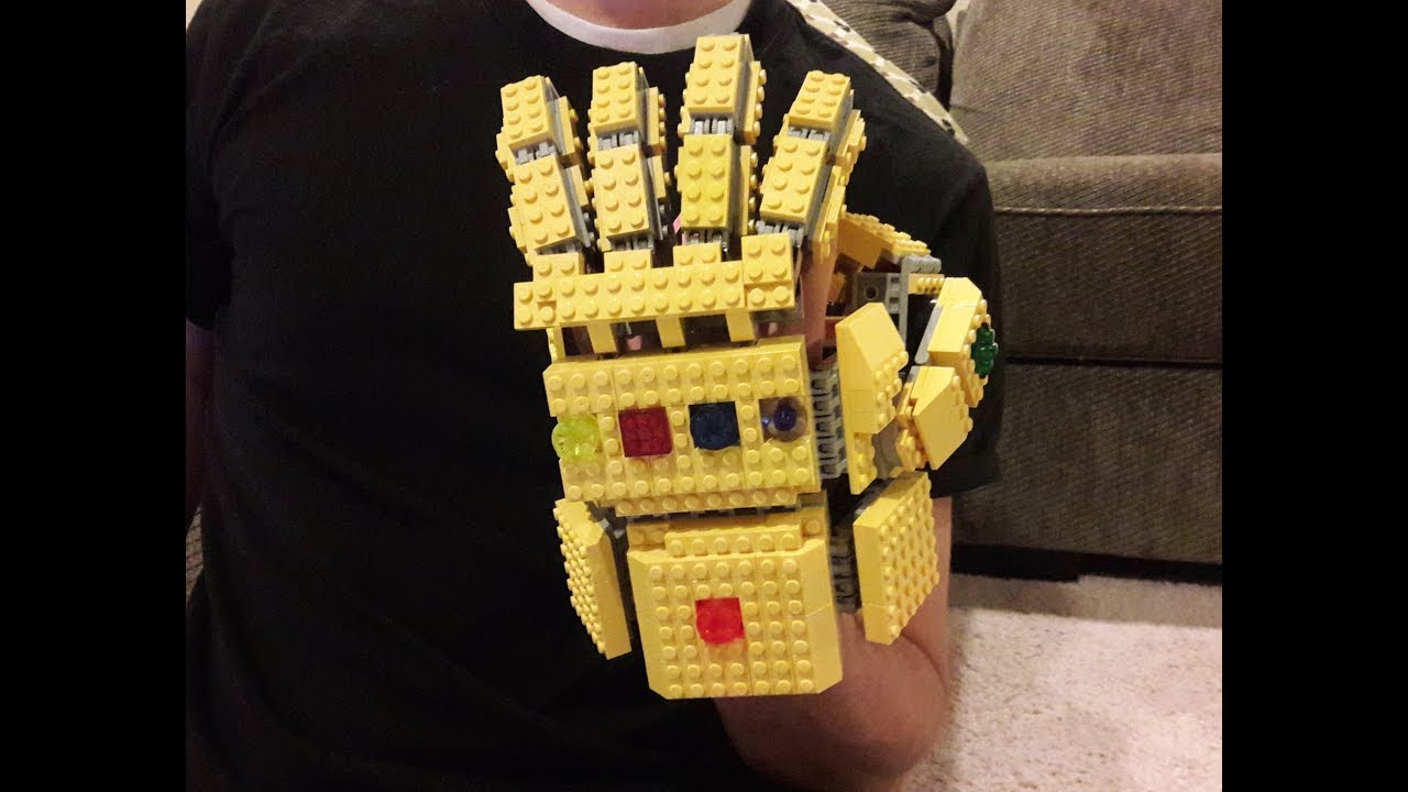 Tutorial on Lego Infinity Gauntlet, Thor's Stormbreaker, and Cap's ...