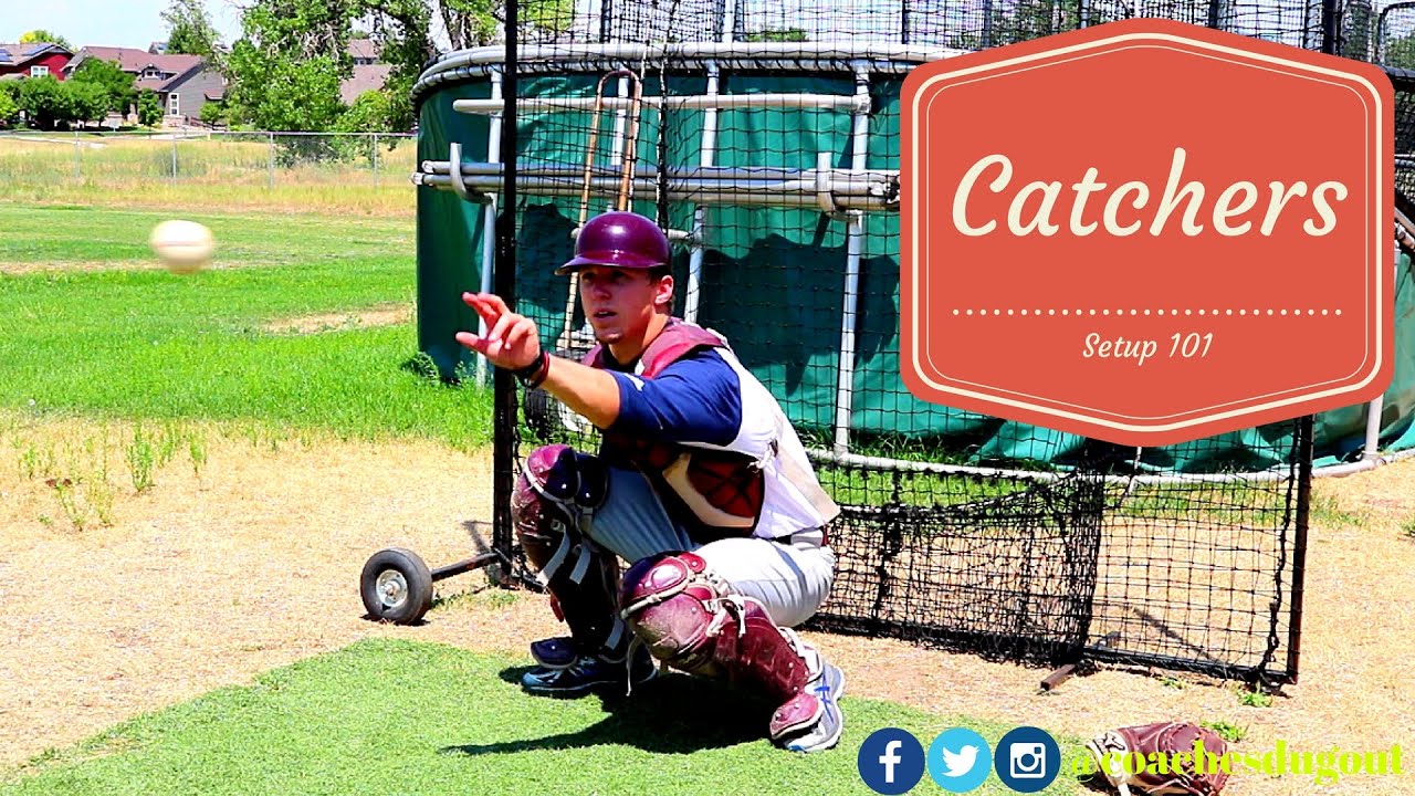 Baseball Catcher Recieving 101 - YouTube