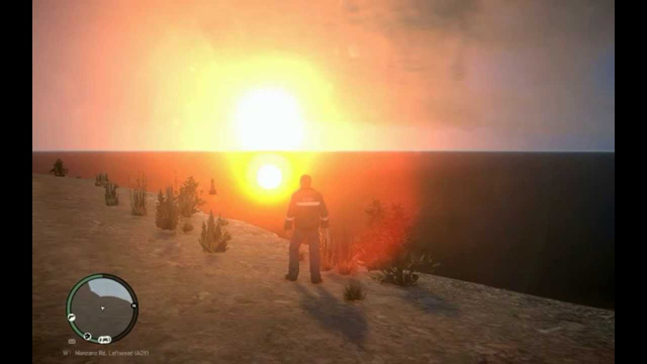GTA IV - Epic Sunset - YouTube