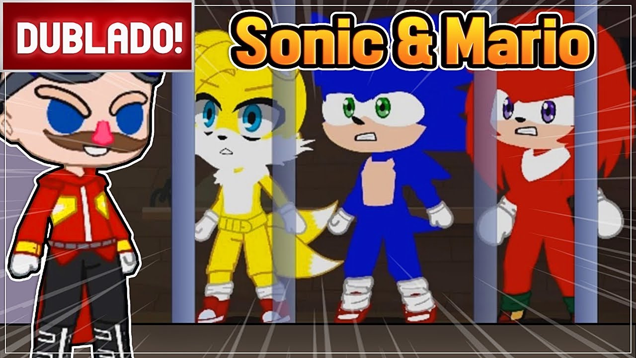 [ DUBLADO ] SONIC E MARIO ENFRENTAM DOUTOR EGGMAN E BOWSER | MINI FILME ...