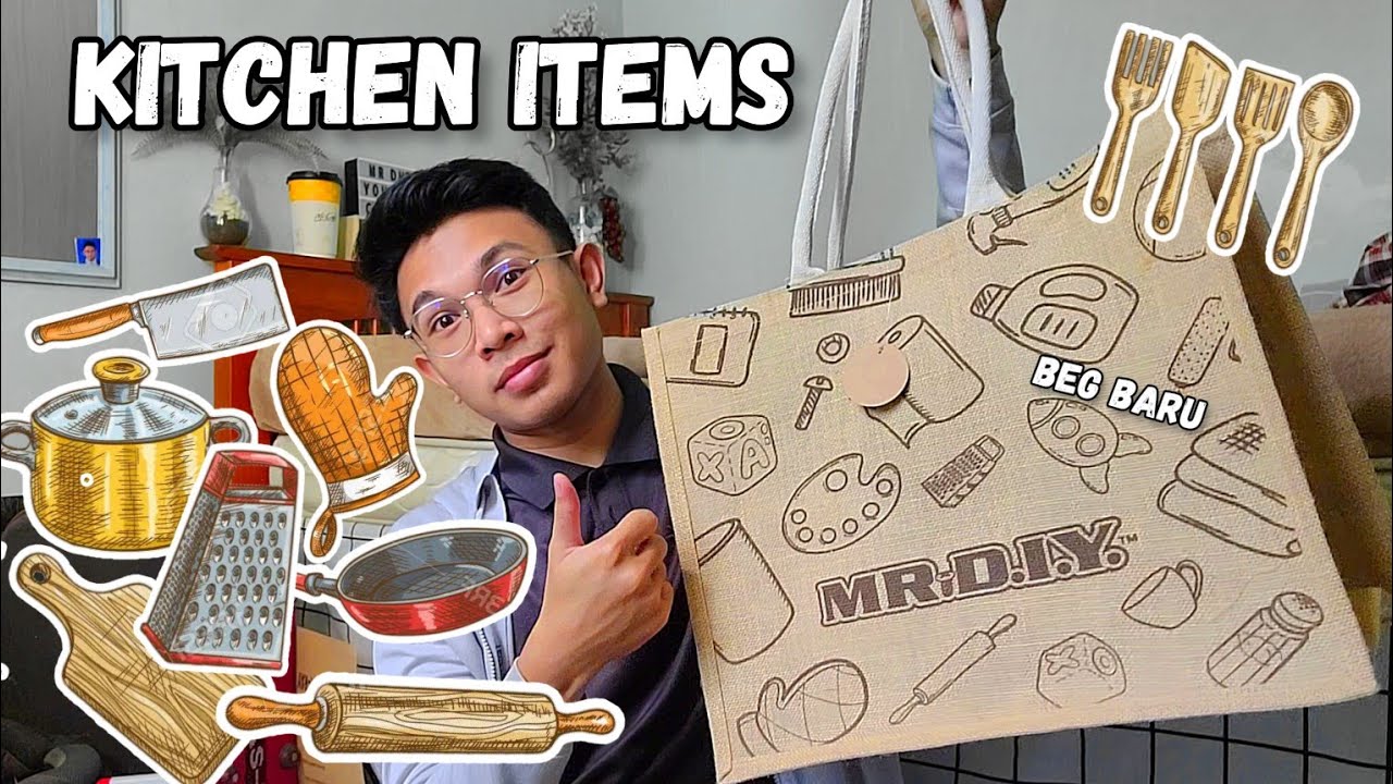 MR.DIY HAUL Episod 35 | KITCHEN ITEMS 👨🏻‍🍳 - YouTube
