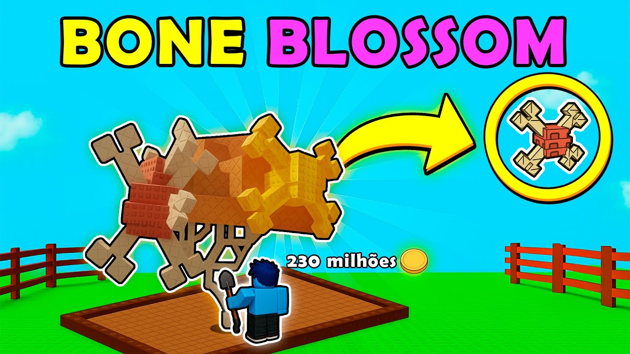 FINALMENTE LIBEREI o BONE BLOSSOM no GROW a GARDEN!! *muito raro* - YouTube