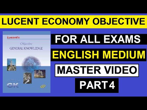 lucent economics in english | lucent objective gk in english | economics objective lucent | PART ...