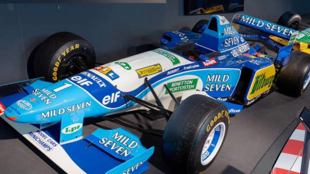 EVOLUTION OF BENETTON F1 CAR 1986 - 2001 - YouTube