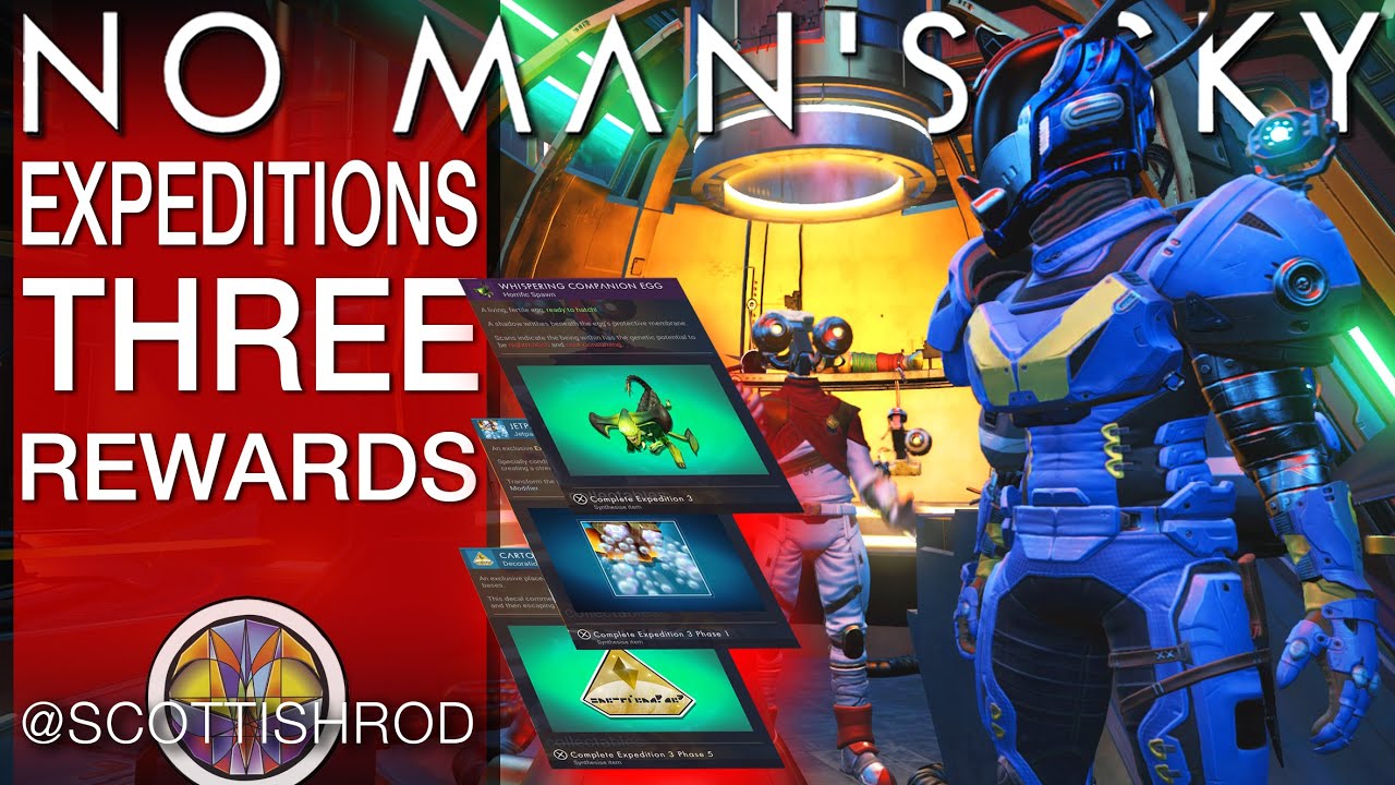 No Man's Sky Frontiers Expeditions 3 Rewards - NMS Update 3.6 ...