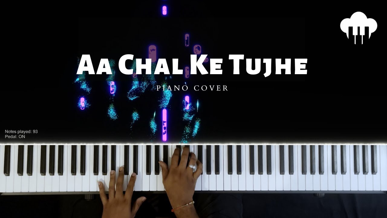 Aa Chal Ke Tujhe | Piano Cover | Kishore Kumar | Aakash Desai - YouTube