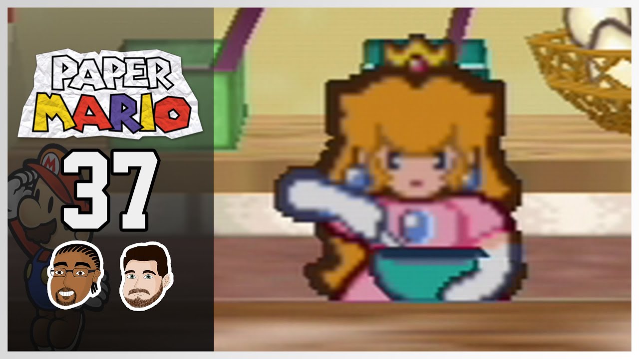 Paper Mario: Part 37 - Cooking Mama Peach - GoofGroup - YouTube
