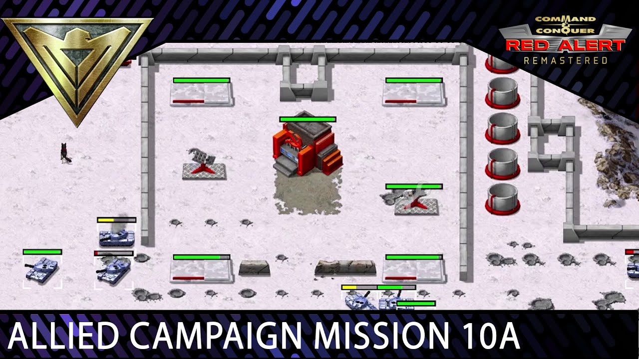 Red Alert Remastered | Allied Campaign - Mission 10A - Suspicion - YouTube