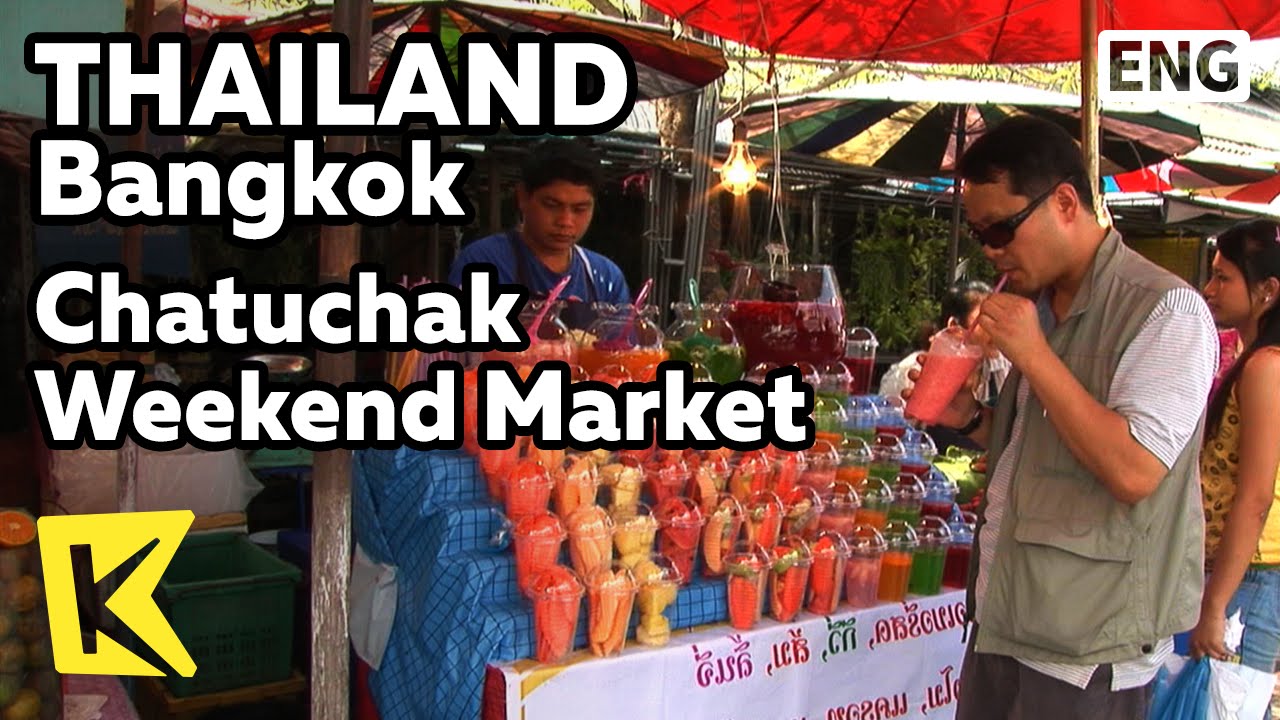 【K】Thailand Travel-Bangkok[태국 여행-방콕]짜뚜짝 주말시장/Chatuchak Weekend Market ...