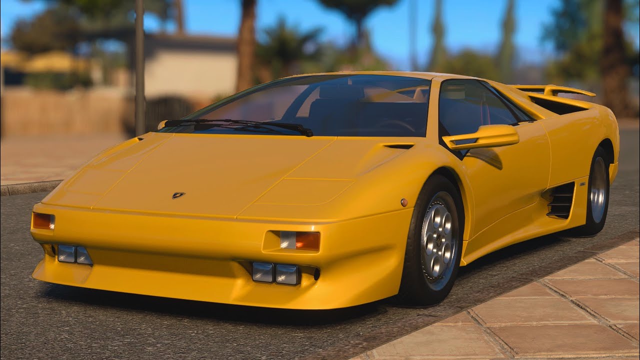 Test Drive Unlimited Solar Crown - Lamborghini Diablo VT - YouTube
