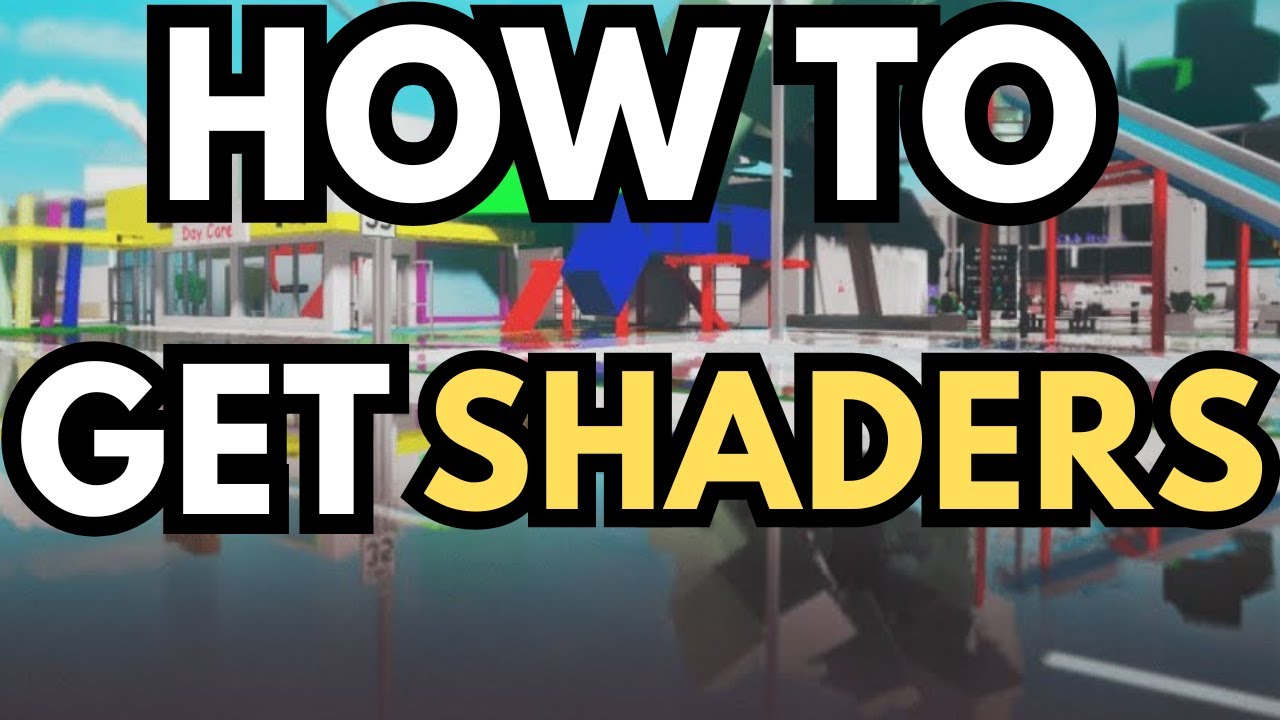 How To Get Shaders Brookhaven RP On Roblox - YouTube