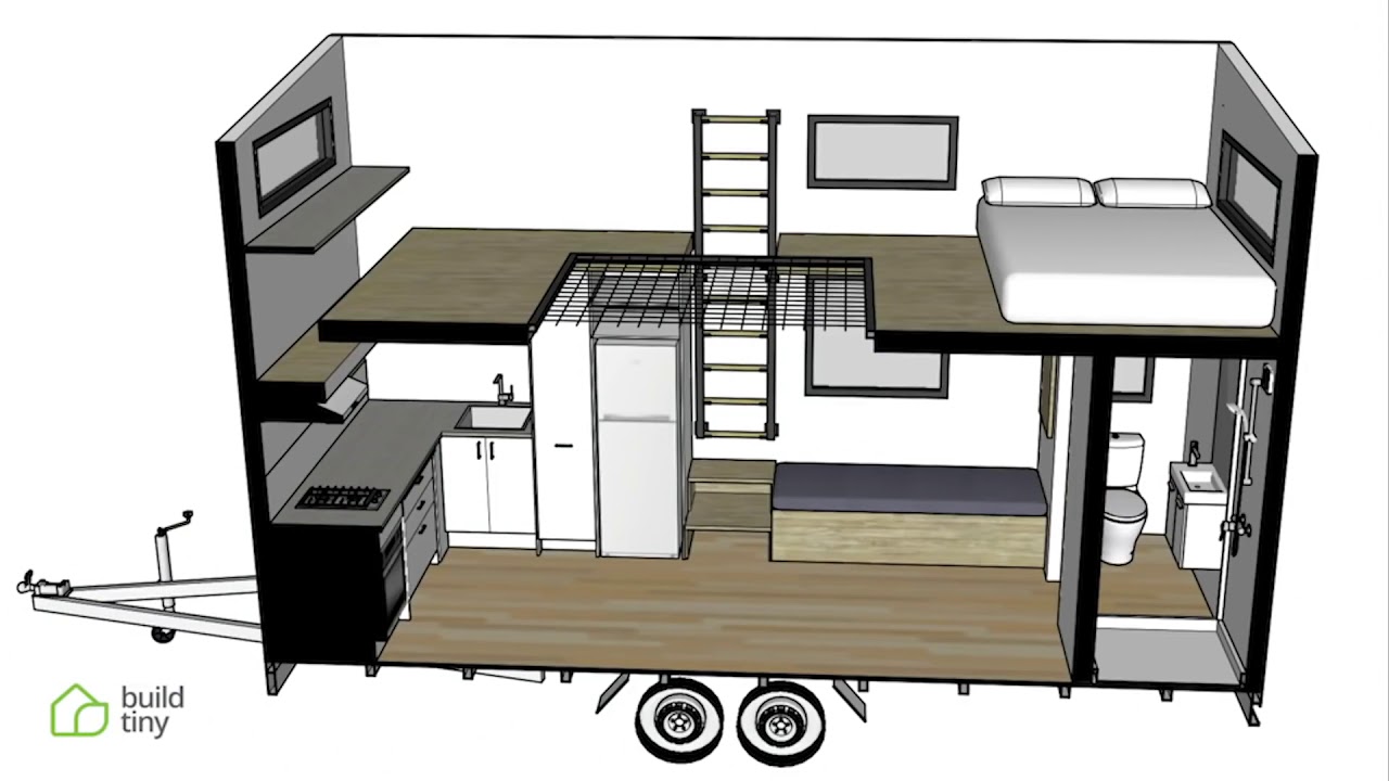 Small house space saving design - YouTube
