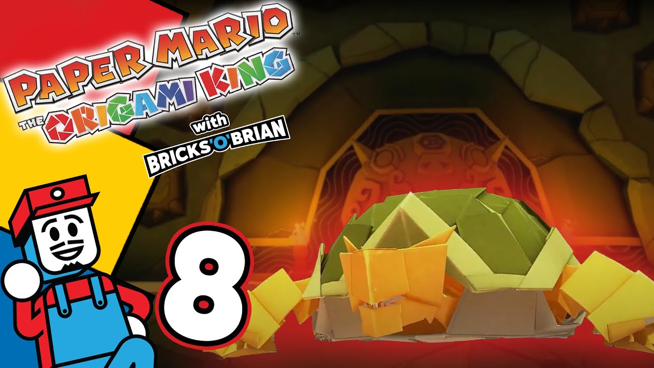 Earth Turtle Shakeup! - Paper Mario Origami King with Bricks 'O' Brian ...