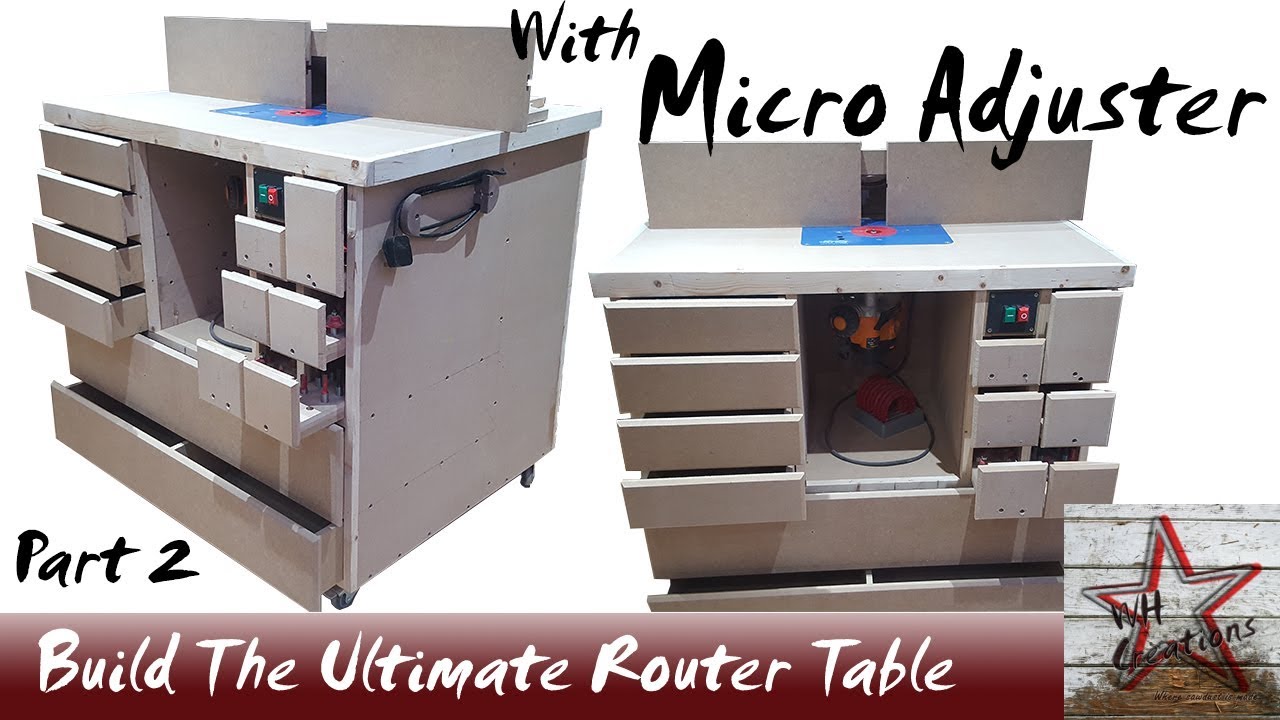 Ultimate Router Table Build | PART 2 - YouTube